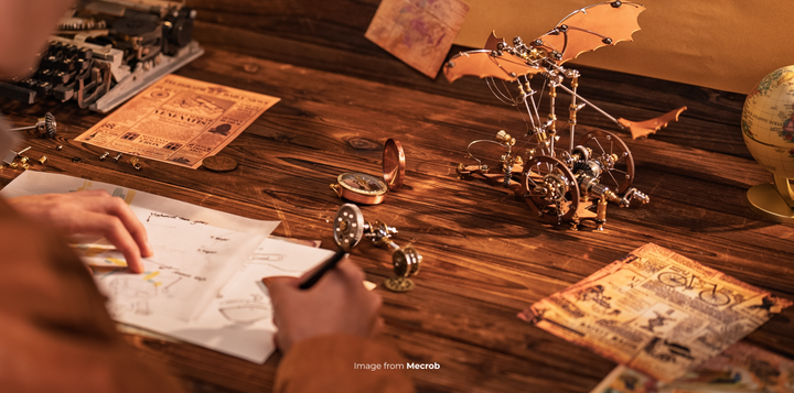 Mecrob Remake | 3D Metal Kits & Unique Recycled Artwork | Remake Ar