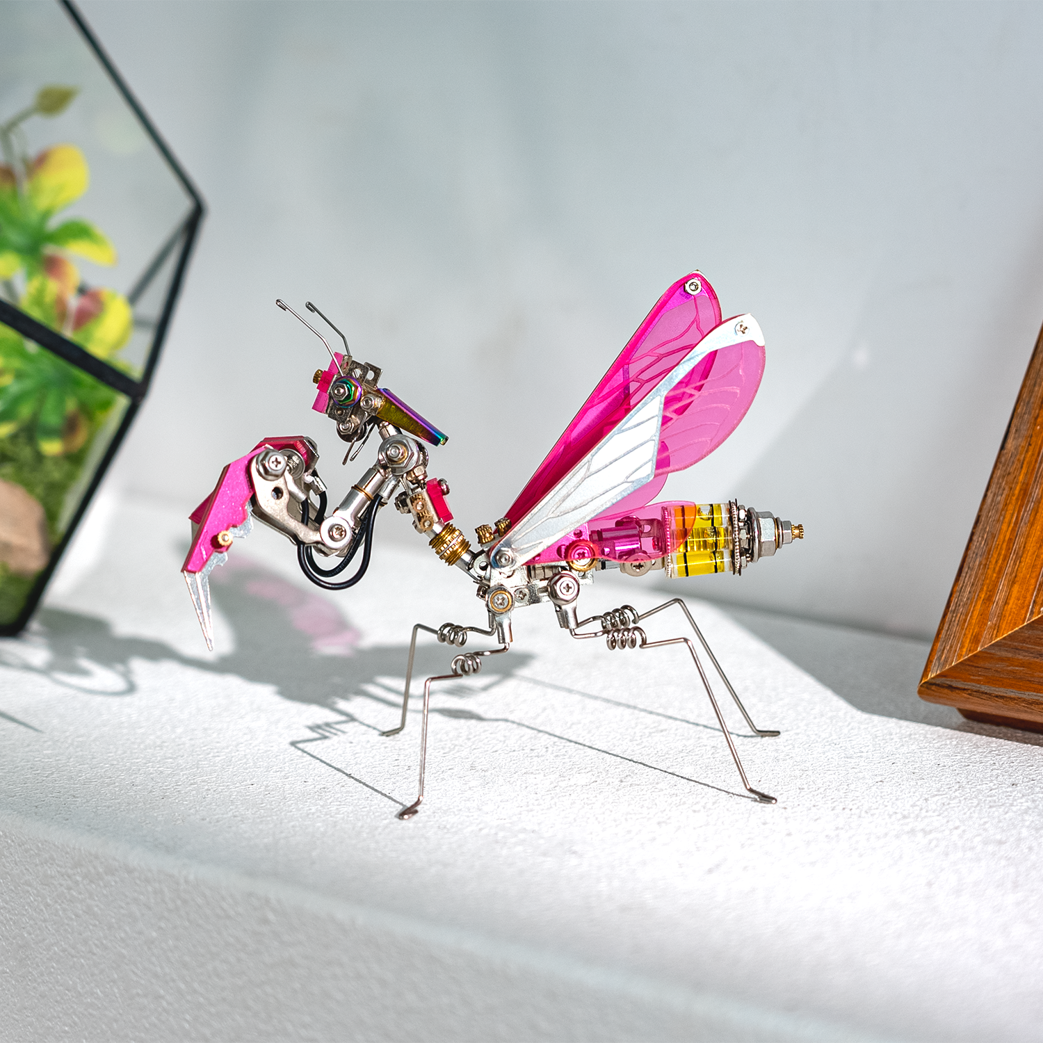 Phantom Praying Mantis-3d Metal Puzzles for Adults - Mecrob Remake