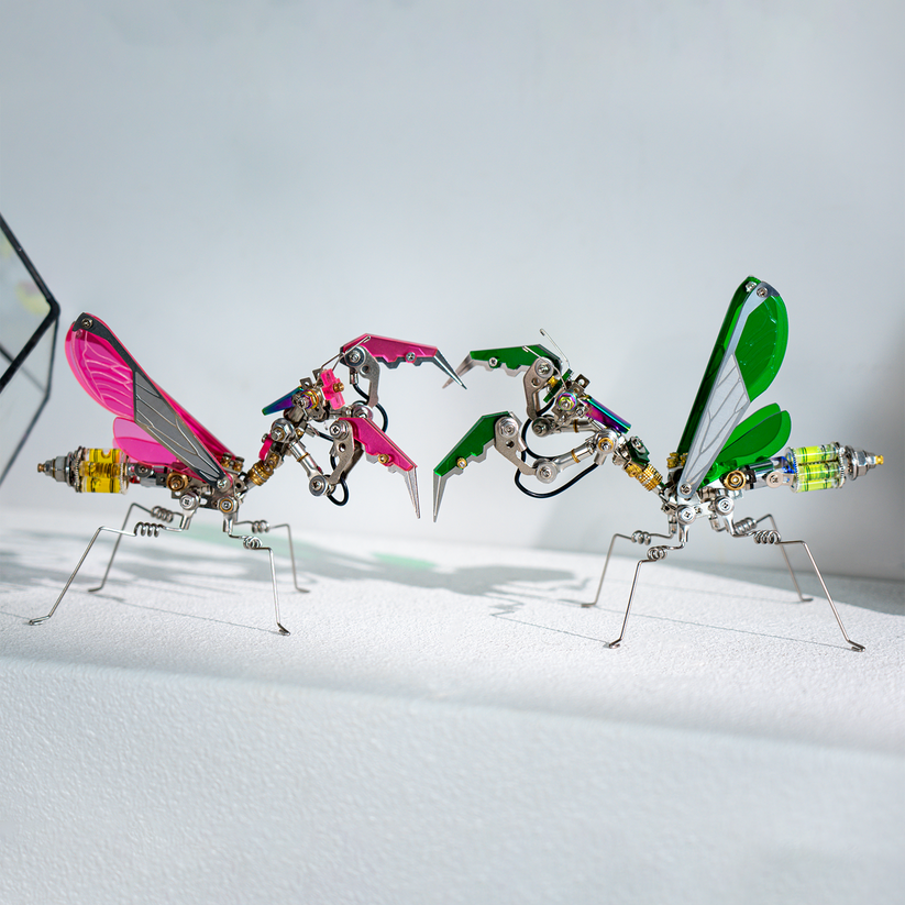 Phantom Praying Mantis-3d Metal Puzzles for Adults - Mecrob Remake