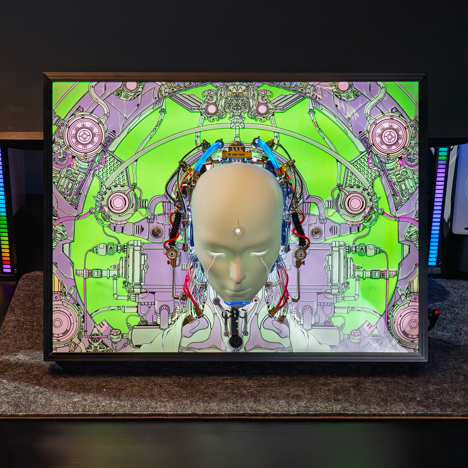 Mecrob Cyber Meta Collection | Unique Cyberpunk Metal Art Puzzle ...