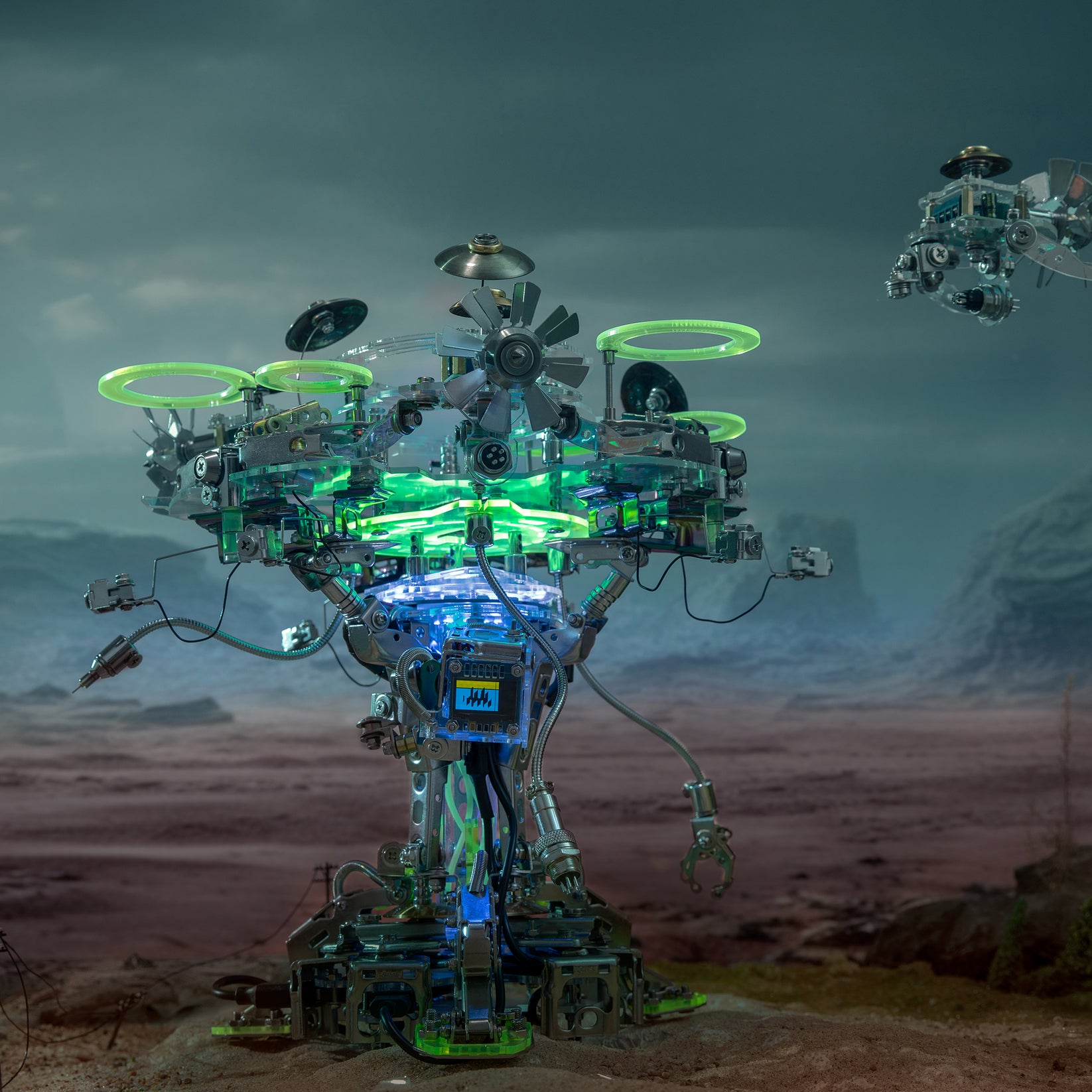 Cyber Origin -3d Metal Puzzles for Adults – Mecrob Remake