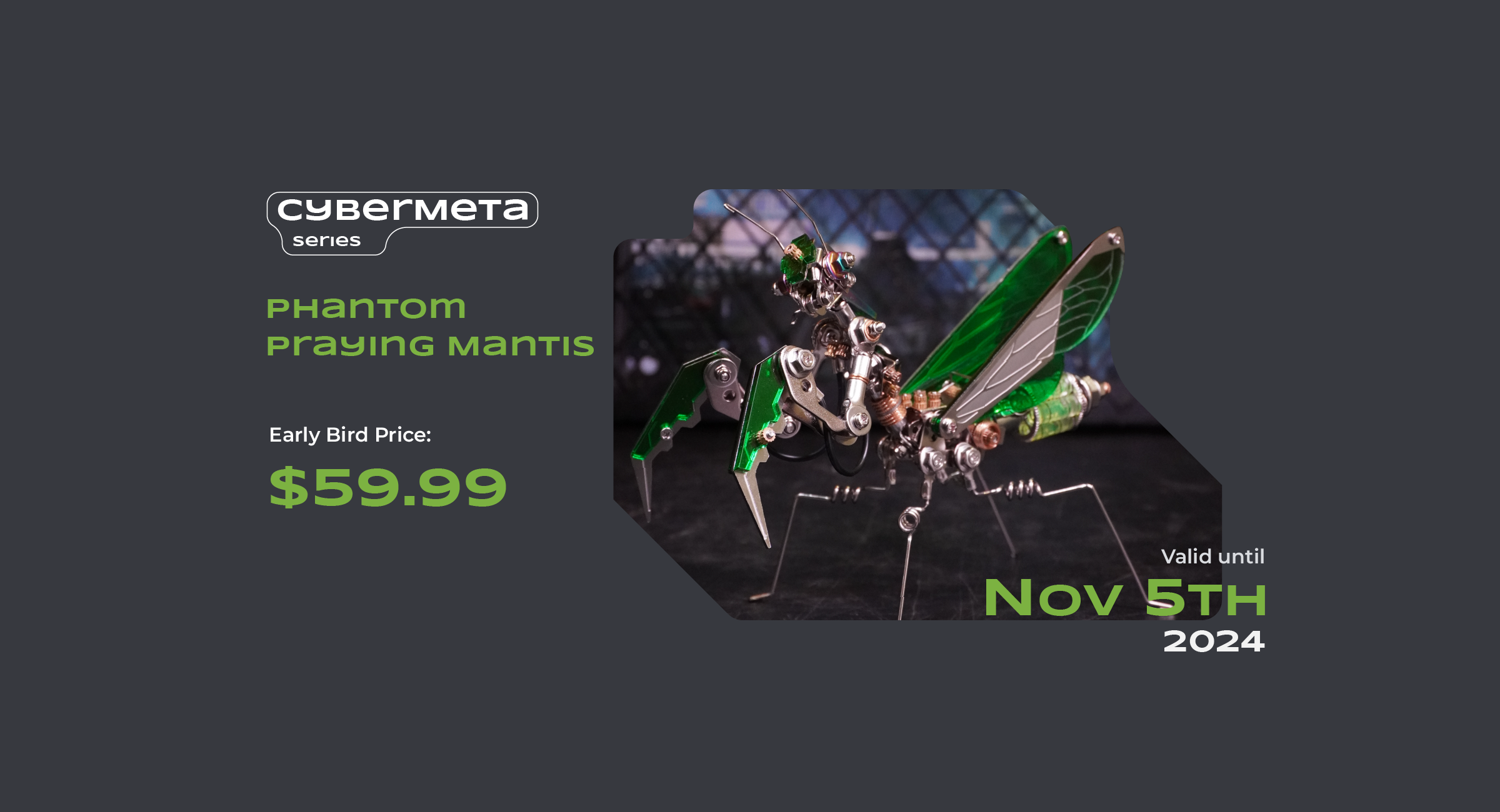 Mecrob | Transform Discarded Materials into Unique 3D Metal DIY Kits