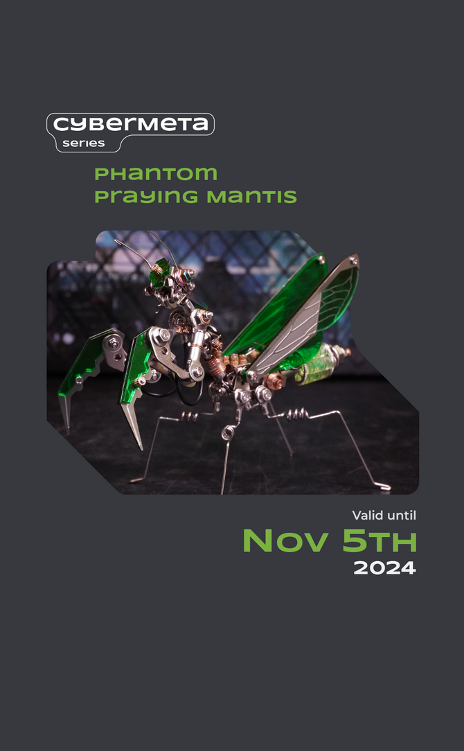 Mecrob | Transform Discarded Materials into Unique 3D Metal DIY Kits