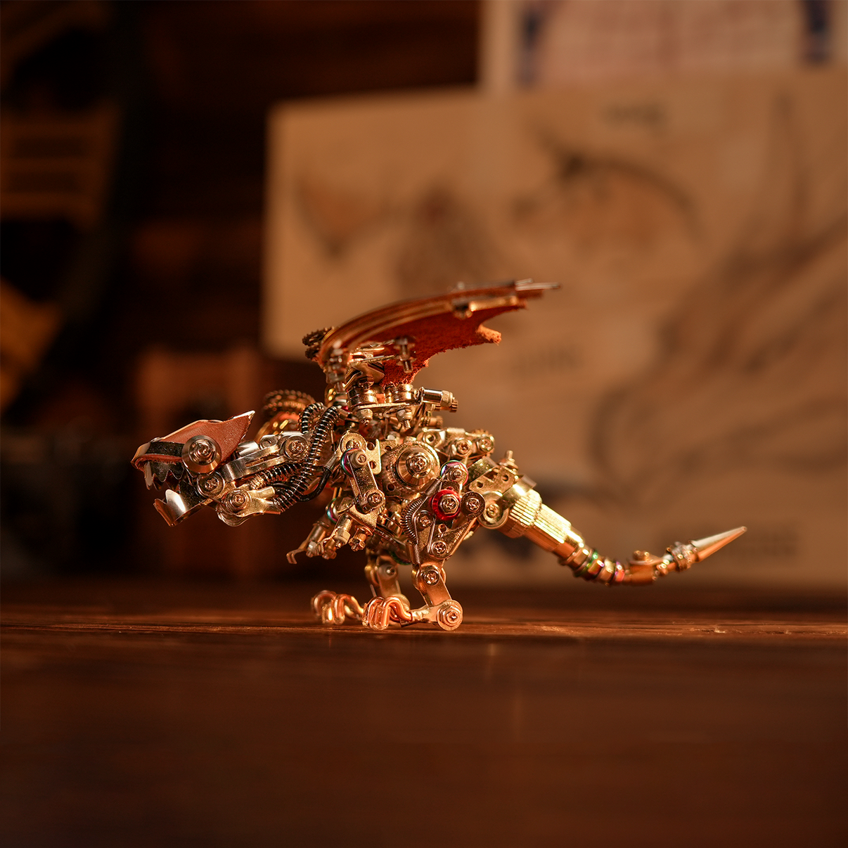 Western Dragon Nidhogg | Mythical Creature Collection | Mecrob Remake