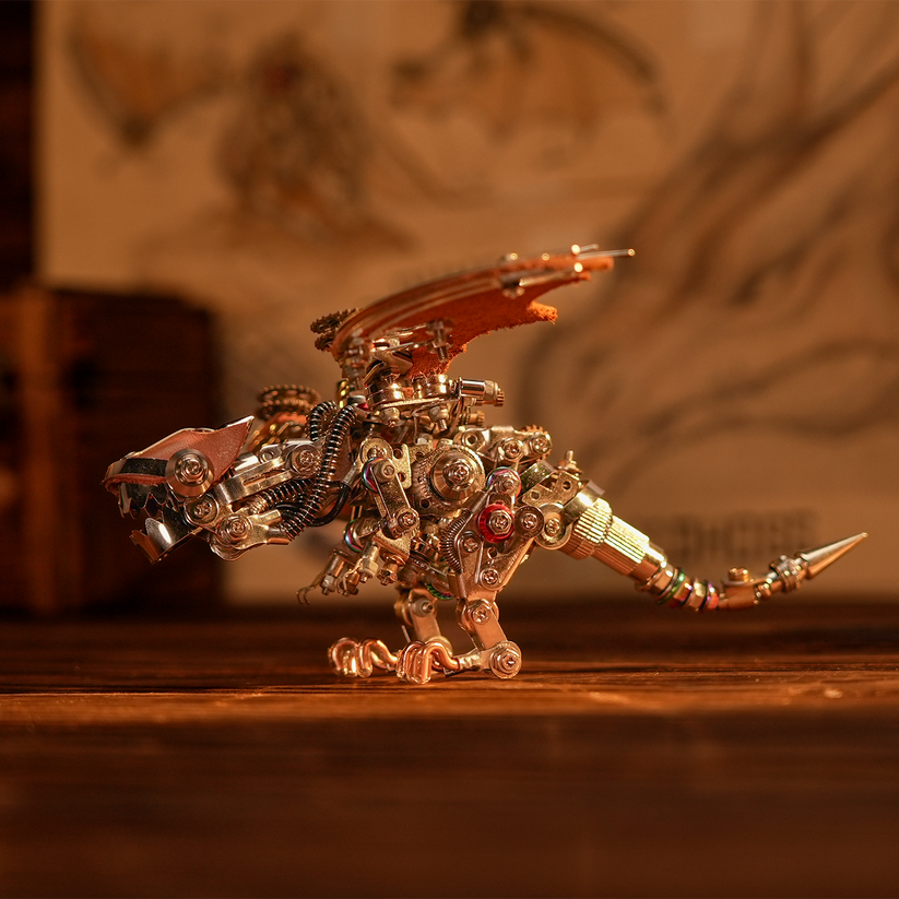 Western Dragon Nidhogg | Mythical Creature Collection | Mecrob Remake