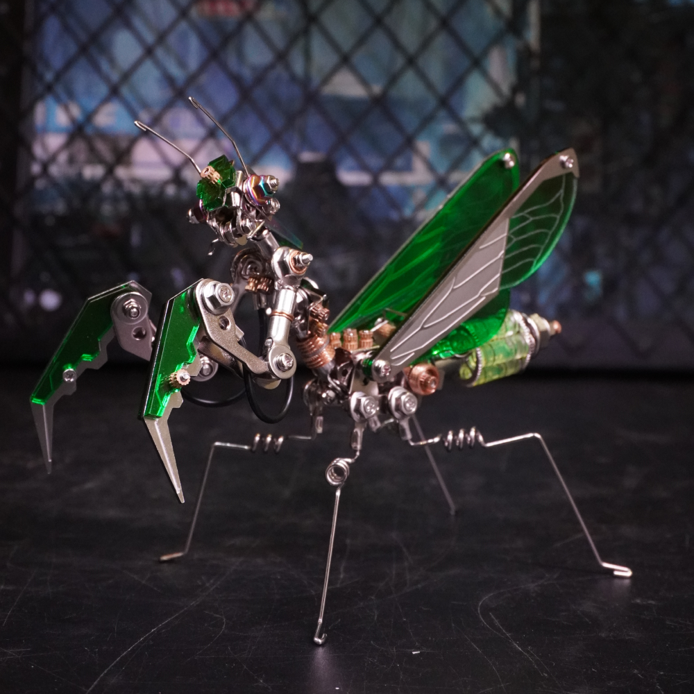 Cyberpunk Mantis 3d Metal Puzzles For Adults Mecrob Remake