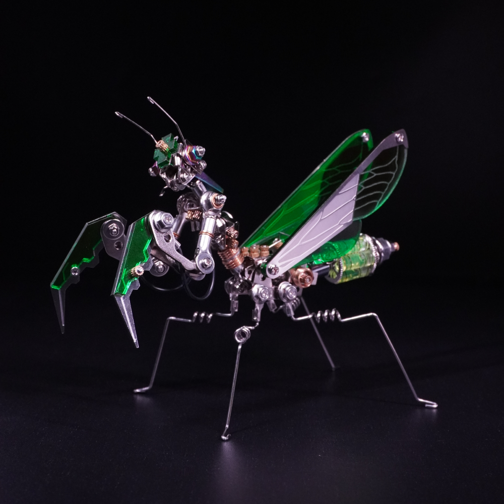 Cyberpunk Mantis-3d Metal Puzzles for Adults – Mecrob Remake