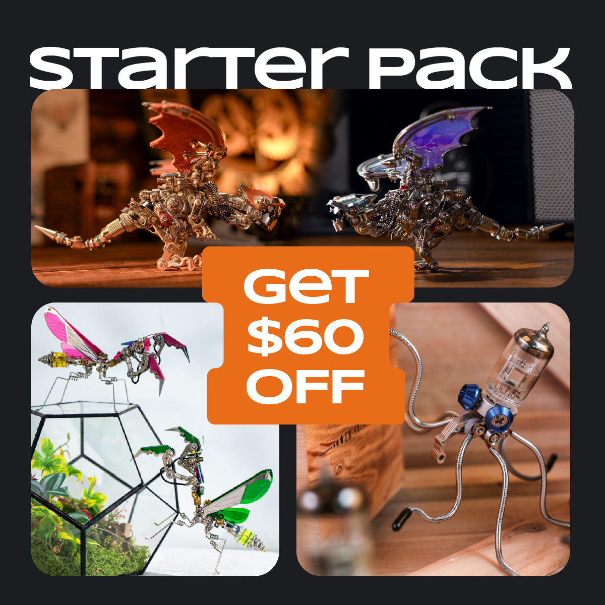 Mecrob Starter Pack - Perfect Kit for Beginners - Mecrob Remake