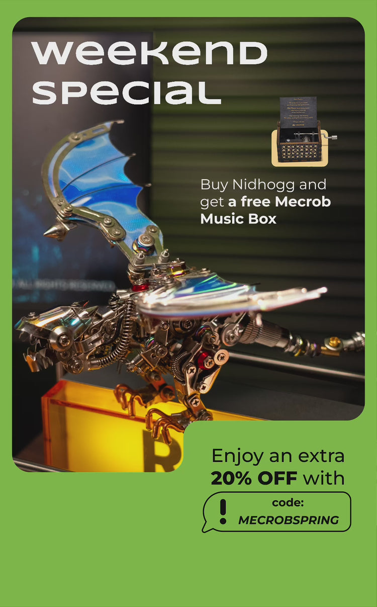 Mecrob | Transform Discarded Materials into Unique 3D Metal DIY Kits